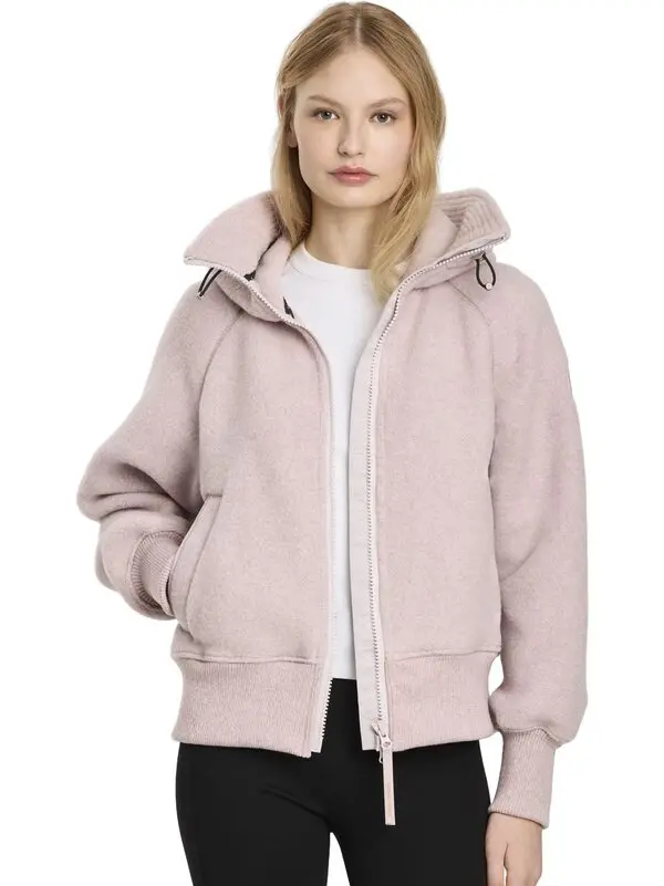 Canada Goose Chilliwack Fleece Bomber Tonal Disc - Lucent Rose