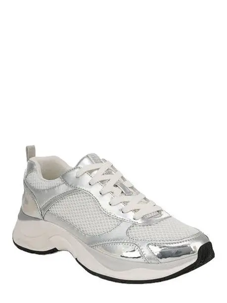 Naturalizer Zoie Sneaker - White/silver