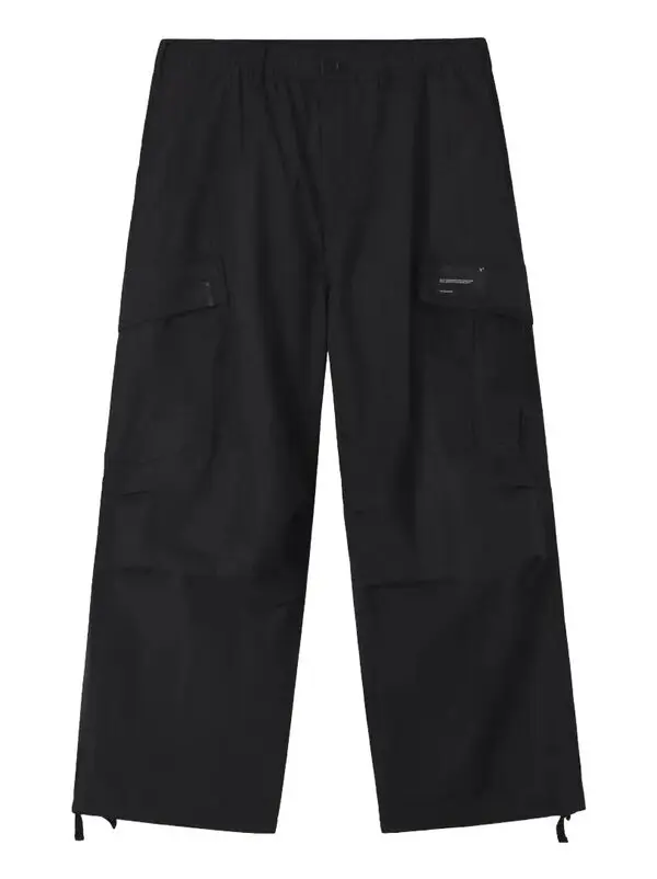 FIVE CM Patch-pocket Trousers - Black