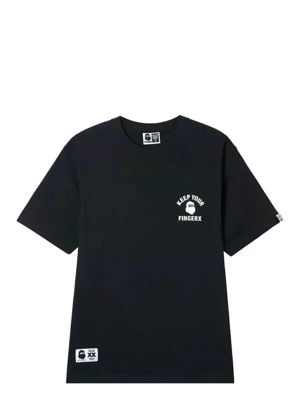 FINGERCROXX Logo-print T-shirt - Black