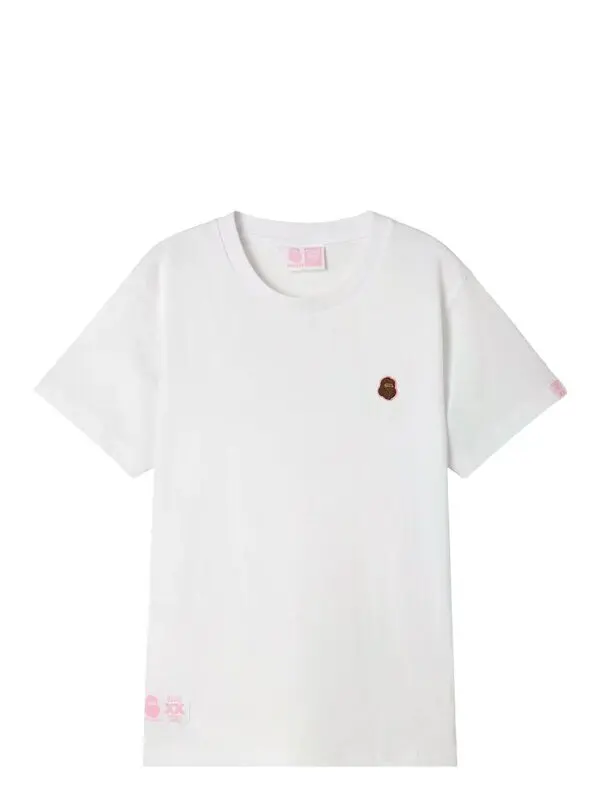 FINGERCROXX Appliqué T-shirt - White