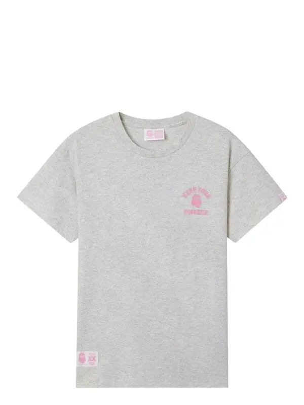FINGERCROXX Print T-shirt - Grey