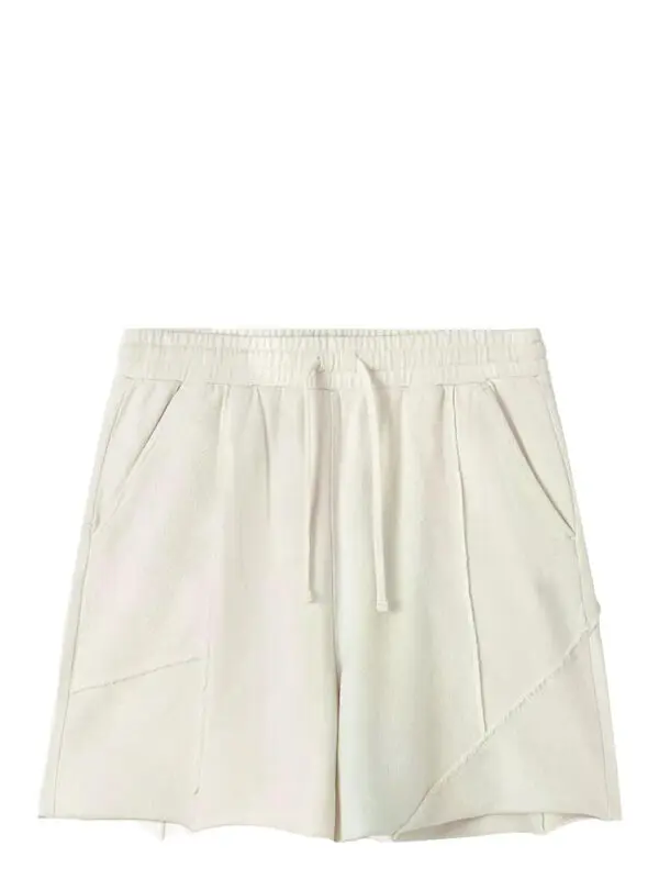 FIVE CM Panelled Drawstring Shorts - Neutrals