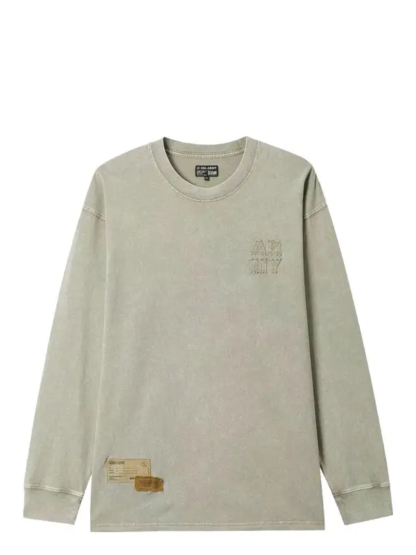 Izzue Crew-neck Applique T-shirt - Green