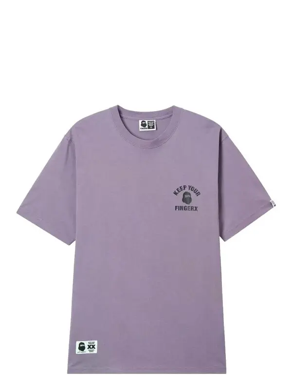 FINGERCROXX Printed T-shirt - Purple