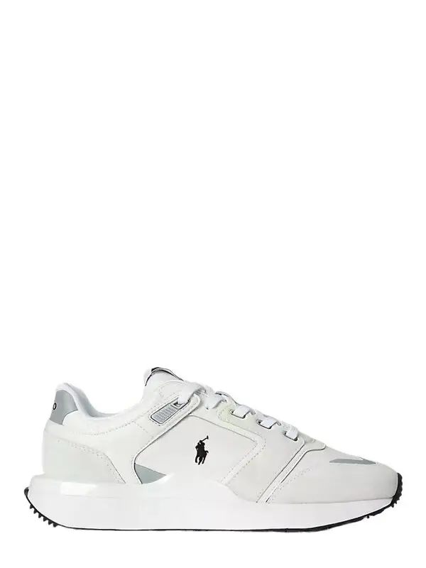 Polo Ralph Lauren Logo Detail Lace-up Sneakers - White