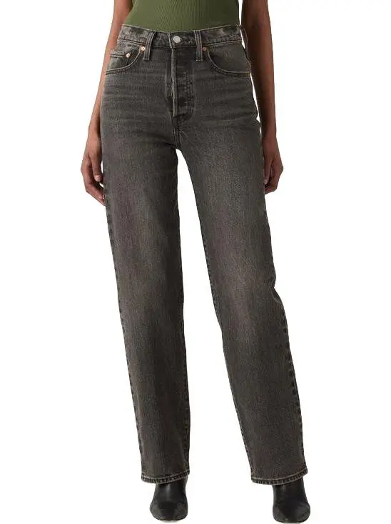 LEVI'S Ribcage High-waist Straight-leg Jeans - Automate Me