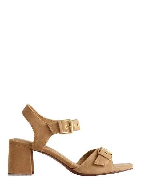 Madewell Neeka Ankle Strap Sandal - Tawny Khaki