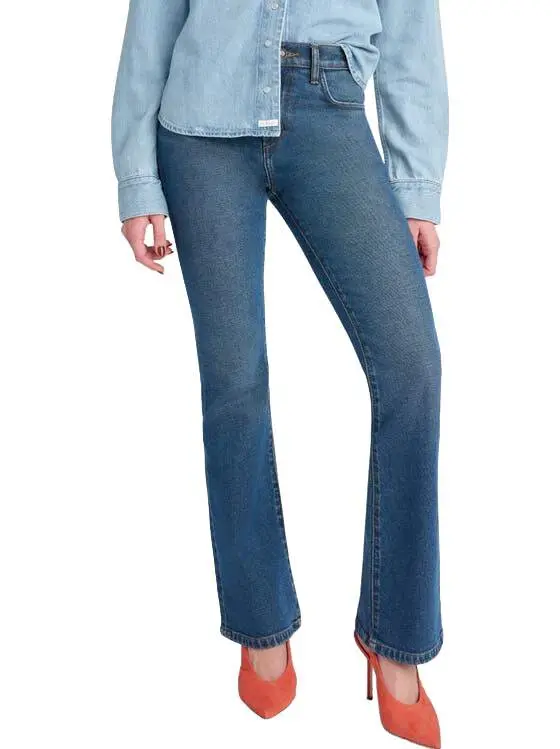 FAVORITE DAUGHTER The Morgan Shortie High-waist Bootcut Jeans - Flagstaff