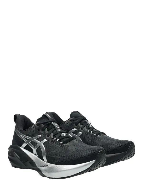 Asics Novablast® 5 Platinum Running Shoe - Platinum/black