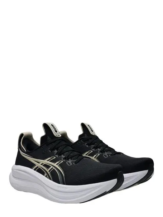 Asics Gel-nimbus® 28 Running Shoe - Black/feather Grey