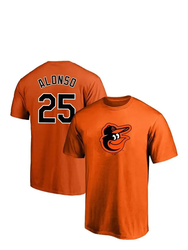 Profile Pete Alonso Baltimore Orioles Big & Tall Name & Number T-shirt - Orange