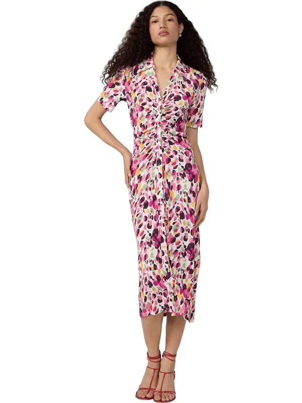 Diane Von Furstenberg Zoey Dress - Sherbert Pony Multi