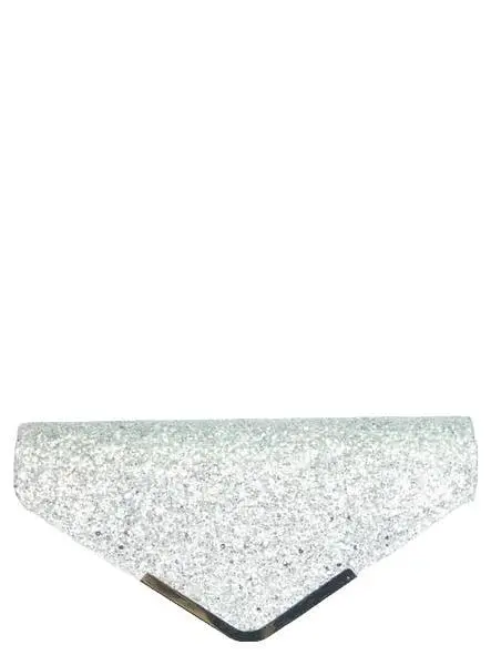 LAUREN LORRAINE Liza Envelope Clutch - Silver