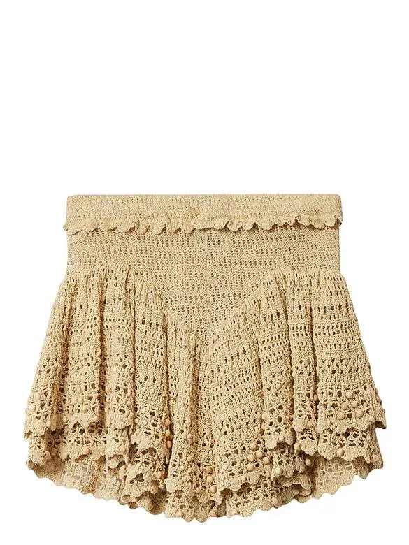 Isabel Marant Olzea Mini Shorts - Desert
