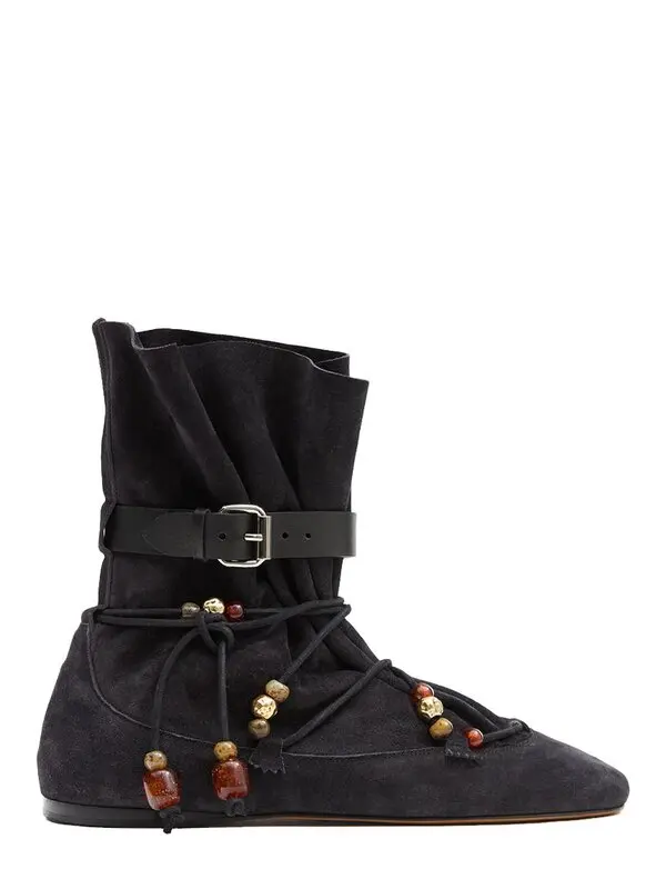 Isabel Marant Letiz Boots - Offblack