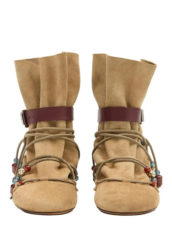 Isabel Marant Letiz Boots - Taupe