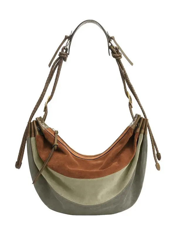 Isabel Marant Maia Large Bag - Multicolor Khaki