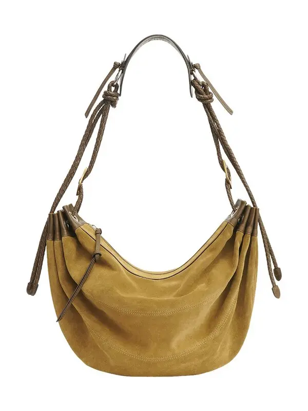 Isabel Marant Maia Large Shoulder Bag - Taupe