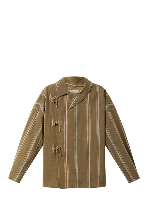 Isabel Marant Rasmia Cotton Canvas Jacket - Bronze