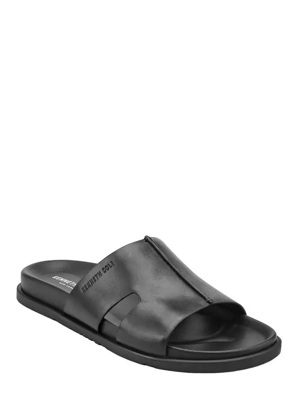 KENNETH COLE Willy Slide Sandal - Black