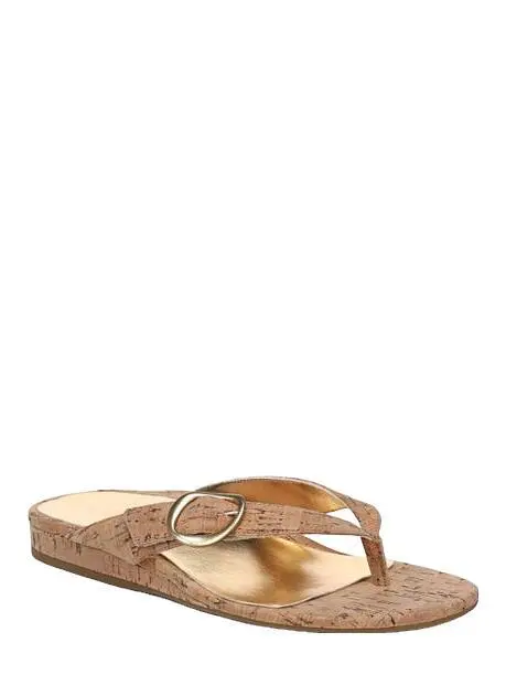 Vionic Grove Flip Flop - Gold Cork
