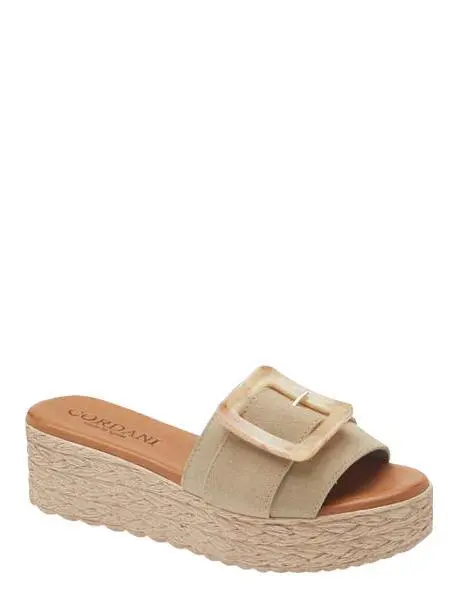 Cordani Beckett Platform Sandal - Arena Suede