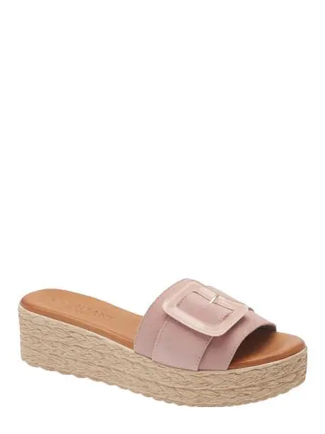 Cordani Beckett Platform Sandal - Rosa Suede
