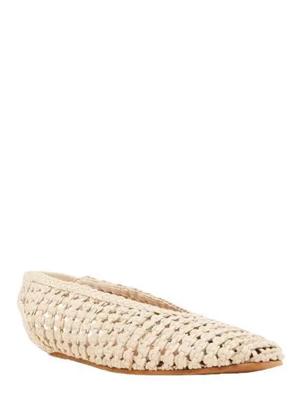 Steve Madden Rumi Slingback Flat - Bone Leather
