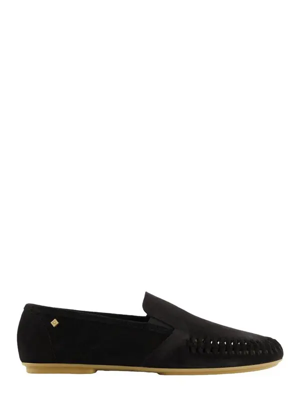 Rivieras Jazz Suede Slip-on Moccasin - Noir