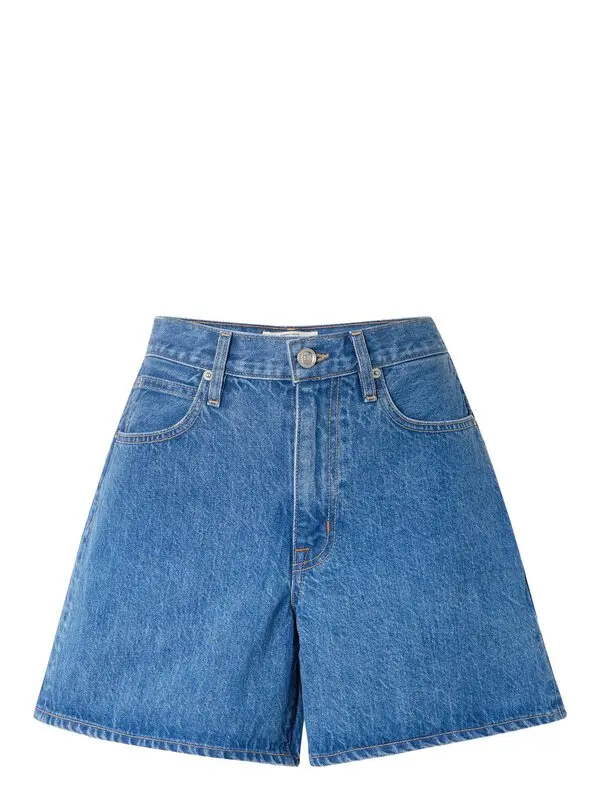 SLVRLAKE Walker Denim Shorts - Blue