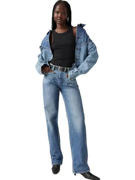 LEVI'S 501 '90s Western Loose Straight Jeans - Ironic Iconic