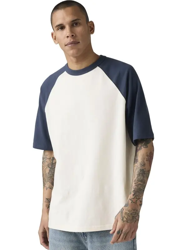 LEVI'S Half Sleeve Raglan T-shirt - Zodiac Blue