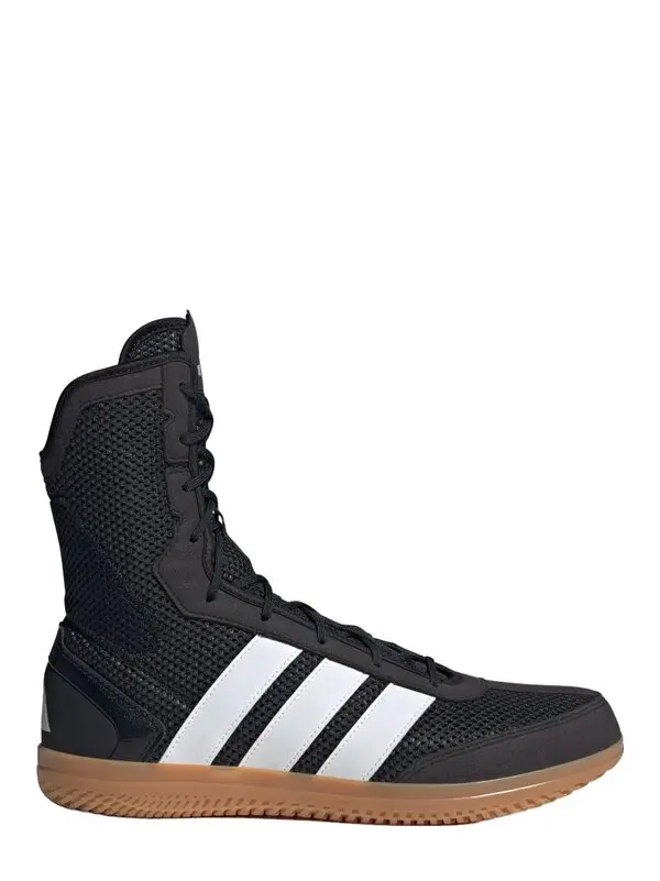 Adidas Box Hog Wide Shoes - Core Black / Cloud White / Core Black