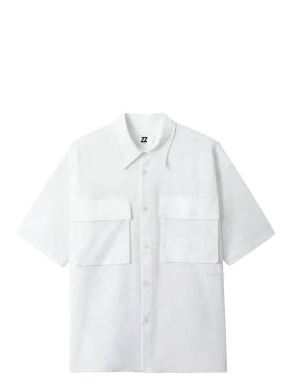 Izzue Pockets Shirt - White