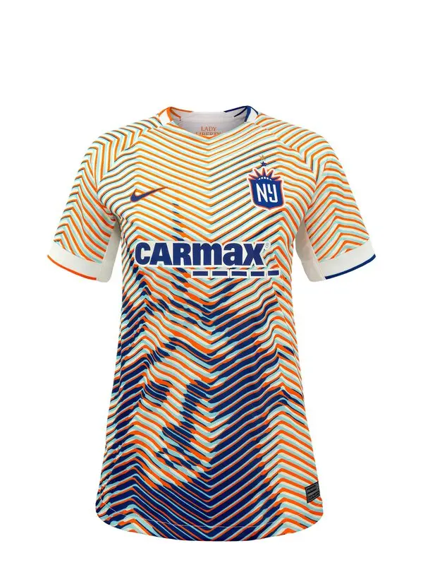 Nike Gotham Fc Stadium Away Dri-fit Nwsl Replica Jersey - White