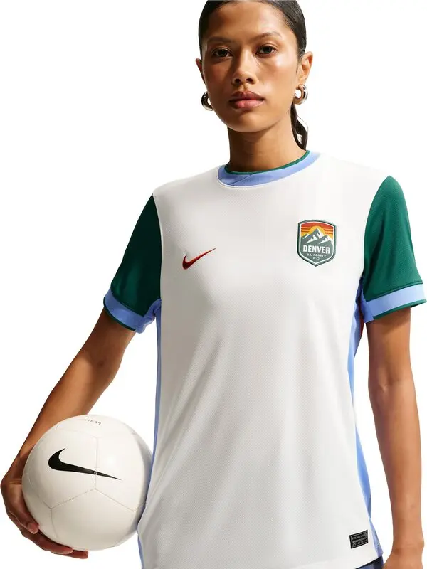 Nike Denver Fc Stadium Edition Dri-fit Replica Jersey - White