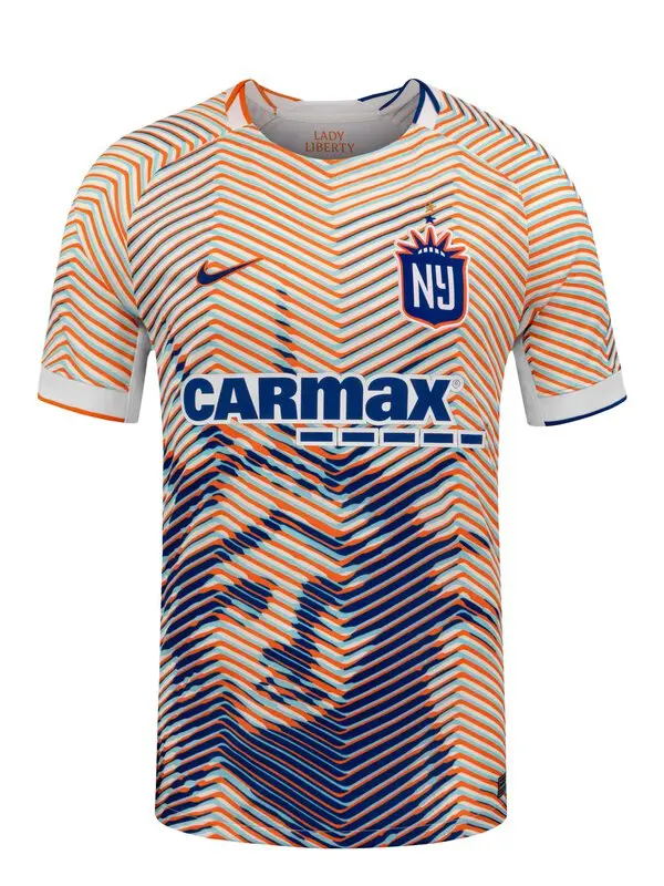 Nike Gotham Fc Stadium Away Dri-fit Nwsl Replica Jersey - White