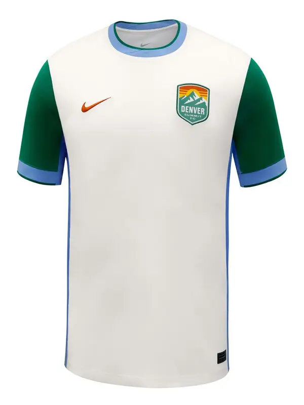 Nike Denver Fc Stadium Edition Dri-fit Replica Jersey - White