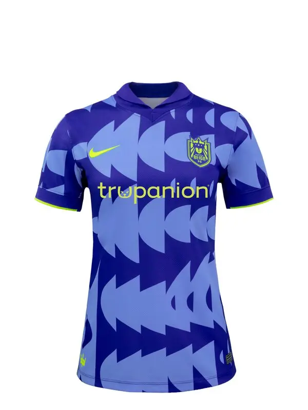 Nike Seattle Reign Fc Stadium Away Dri-fit Nwsl Replica Jersey - Blue