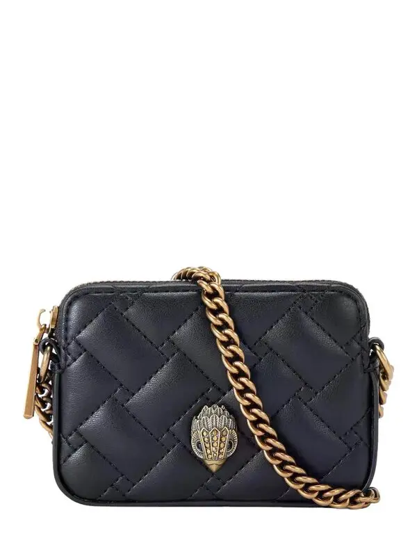 Kurt Geiger Micro Kensington Cross Body Bag - Black