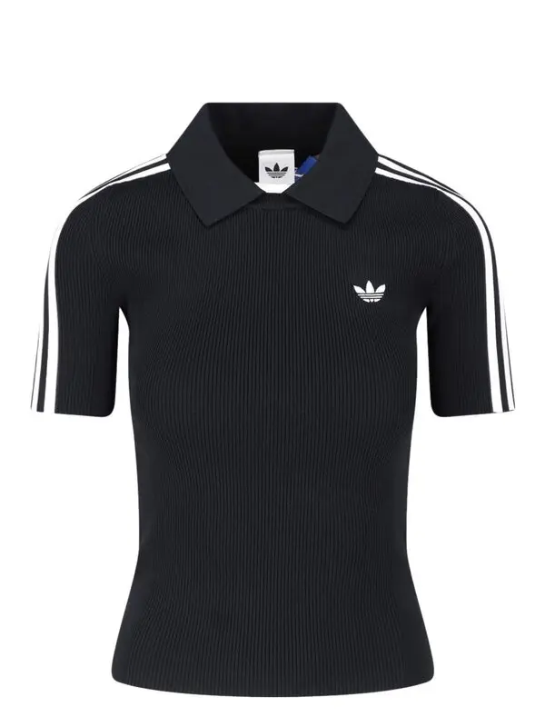 Adidas Ribbed T-shirt - Black