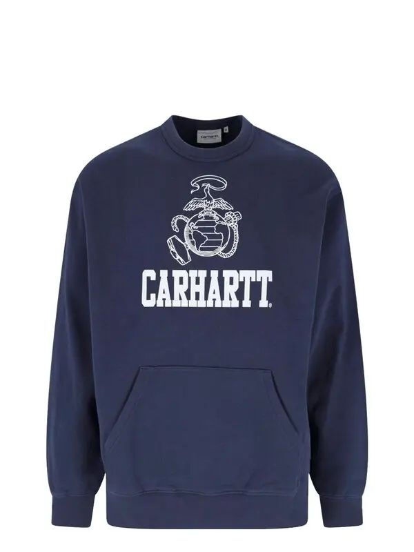 Carhartt Work In Progress Pond Corps Sweatshirt - Blue