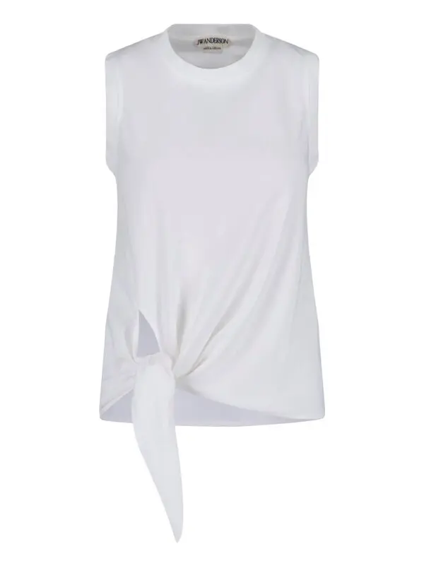 JW Anderson Knotted Top - White