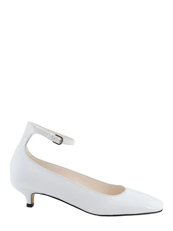 TOTEME Leather Pumps - White
