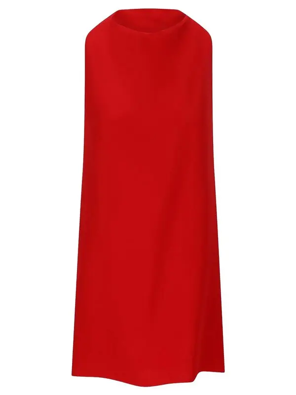 Valentino Garavani Cady Couture Dress - Red