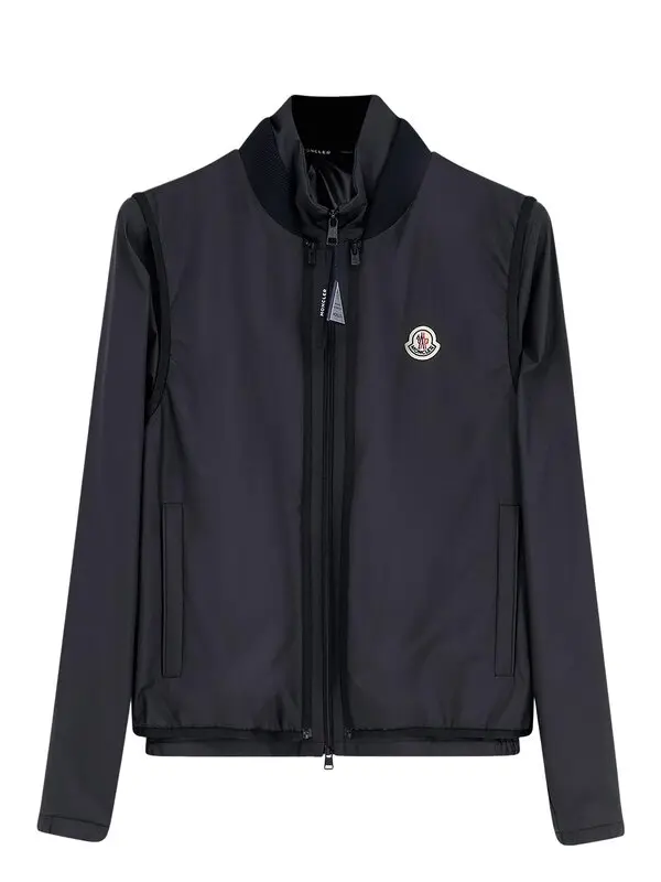 Moncler Hemmoor Jacket With Detachable Vest - Black