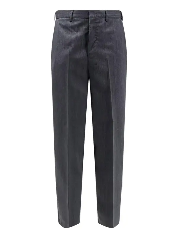 PT TORINO Dandy Deluxe Virgin Wool Trousers - Grey