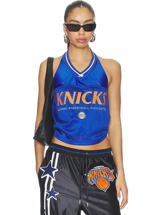 OFF SEASON Jersey Halter Top - Ny Knicks