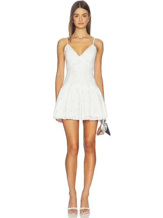 Majorelle Zariah Mini Dress - White
